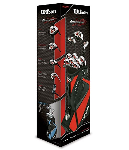 Wilson Mens Linear XD Complete Set Graphite 5-SW, Driver, 3 Wood ...