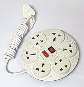 Buy Extension Board - iDreams 6 Amp Multi Plug Point with 2.5 Meter ...
