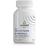 Unived Basics Multivitamin & Minerals For Women, 100% Rda Of All ...