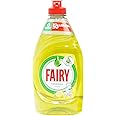 Fairy Lemon Washing Up Liquid with LiftAction | Dishes Grease Cleaner ...