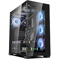 Amazon.in: Buy Ant Esports Crystal Z3 Mid-Tower Computer Case/Gaming ...