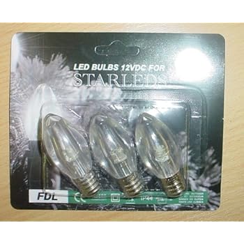 Lemax - E12 12Volt Replacement Bulbs: Amazon.fr: Cuisine & Maison