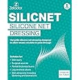 Silicone Net Dressing 5x7.5cm x 5 for skin tears, scars, surgical ...