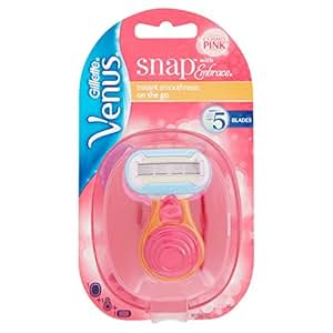Gillette Venus Snap Embrace Rasoio da Donna con Astuccio Mini-Compact ...