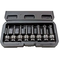 US PRO INDUSTRIAL 8pc 1/2" Impact Hex Bit Socket Set Impact Allen Keys H5 To H19 1378 : Amazon ...