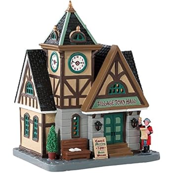 Lemax Christmas - Municipal Clock Tower (05007): Amazon.co.uk: Kitchen ...