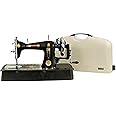USHA Bandhan Composite Manual Sewing Machine With Cover, Black : Amazon ...