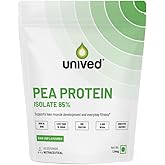 Unived Pea Protein Isolate with Natural Digestive Enzymes, 100% Vegan ...