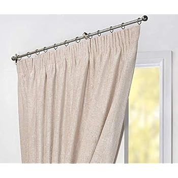 Door Curtain Pole - Bronze Rising Portiere Rod 42 (106cm) Long by ...