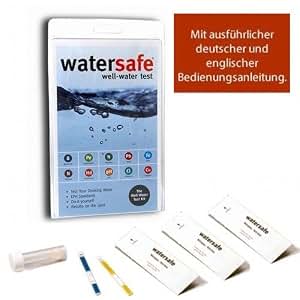 Trinkwasser Wassertest (10 versch. Tests in 1) mit deutsch/englisch ...