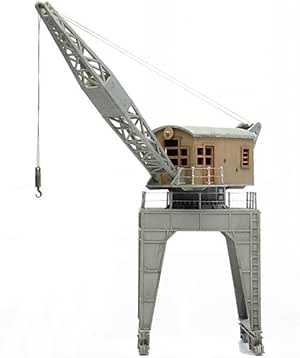 Dapol Model Railway Dockside Crane Plastic Kit - OO Scale 1/76: Amazon ...