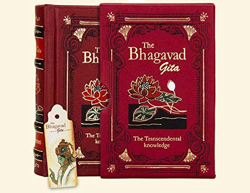 The Bhagavad Gita Book with Box, English, A7 Size: Amazon.co.uk: Sage ...