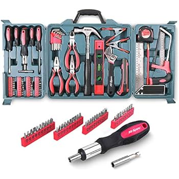 Hi-Spec 71 Piece Home Tool Kit Including Most Reached for Hand Tools ...
