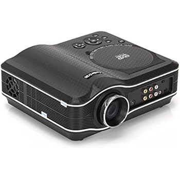 Multimedia LED Projector with Built-in DVD Player, USB port, TV and AV ...