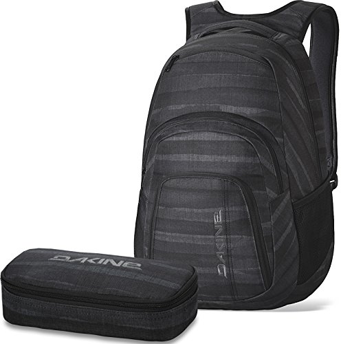 DAKINE 2er Set Laptop Rucksack Campus LG + School CASE Mäppchen Strata ...
