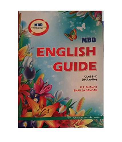 Amazon.in: Buy English Guide MBD Class 10th Book Online at Low Prices ...