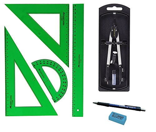 Cartabón para dibujo técnico | Graduado o liso