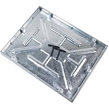 Clark Drain T11G3 SF Recessed Manhole Cover & Galvanized Steel Frame ...