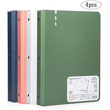 Premier A4 Xtra Firm 40 Pocket Hardback Display Book Folio Folder ...