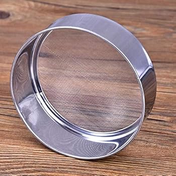 KitchenCraft Fine Mesh Tamis / Drum Sieve, 20.5 cm: Amazon.co.uk ...