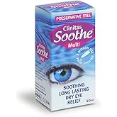 Clinitas 0.2% Soothe Eye Drops for Dry Eye. Suitable for Contact Lens ...