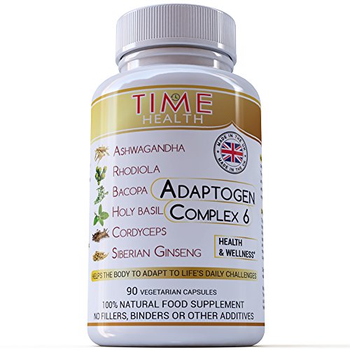 Buy Adaptogen Complex 6 - MAXIMUM STRENGTH - Ashwagandha, Bacopa ...