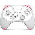 IINE Cat Controller for Nintendo Switch Cute Wireless Pro Controller ...
