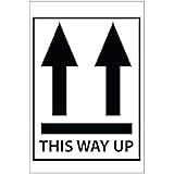 50 x This Way up Box Labels for Shipping. Parcel Stickers 4 x 6 inch ...