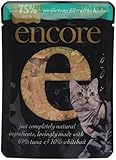 Encore Cat Food Pouch Tuna and Whitebait, 70g, Pack of 16: Amazon.co.uk ...