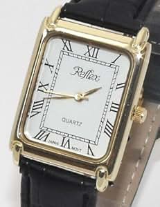 Mens Classic Reflex Watch-Rectangular Roman Numerals-72GT: Amazon.co.uk ...