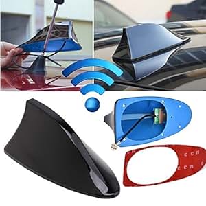 Antenne de voiture Lumiereholic Voiture radio antenne aileron de requin ...