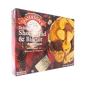 Paterson's - Shortbread and Biscuit Assortment - 400g: Amazon.co.uk ...