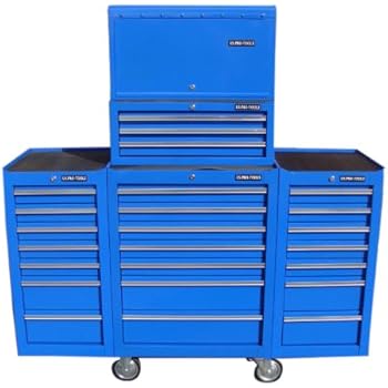 US PRO TOOLS TOOL CHEST TOOL BOX 3 PIECE STACKING ROLLER TOOL CABINET ...