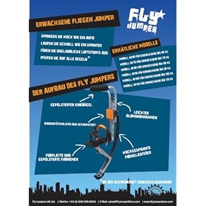 Fly Jumpers Jumping Stilts - Power 110: Amazon.co.uk: Sports & Outdoors
