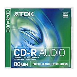 TDK CD-R - Audio Music CD-R = 80 minutes Music Recording (Ideal for ...