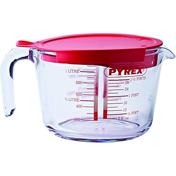 Pyrex Glass Measuring Jug, 1L: Amazon.co.uk: Kitchen & Home
