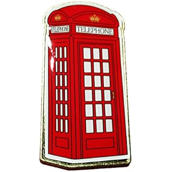London Red Telephone Box - Metal Shaped Fridge Magnet, London ...