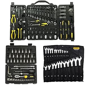 STANLEY STMT81243 110-piece Multi-Tool Kit & STMT72794-8 1/4'' Square ...
