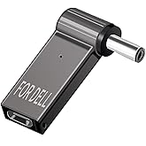 FACTOTECH USB C to Smart Tip Connector 4.5 x 3.0mm for HP Laptop 100w ...