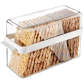 Lock & Lock 1.5 Litre Rectangular Crisp Bread Box: Amazon.co.uk ...