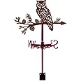 SUPERDANT Owl Weather Vane for Roof Mount Vintage Animal Weathervanes ...