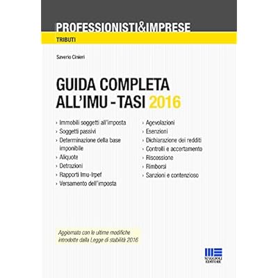 Julius Manny: Guida Completa All IMU-Tasi 2016 PDF Free