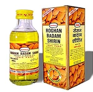 Buy Hamdard Roghan Badam Shirin Sweet Almond Oil, 100 ml (Pack Of 2 ...