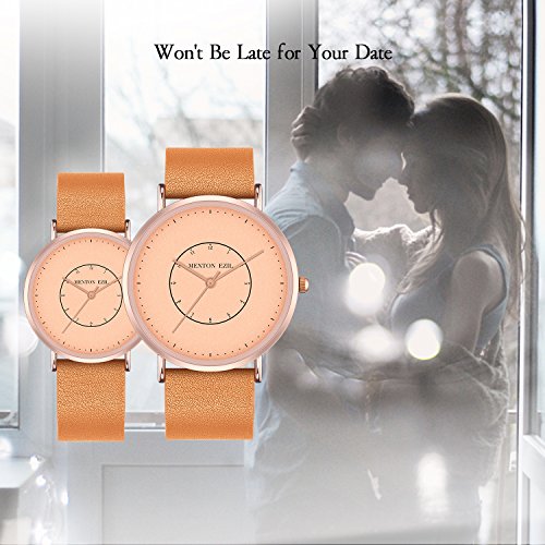 Elegant-Unique-Wood-Couples-watches-with-Rose-Gold-Tone-stainless-steel ...