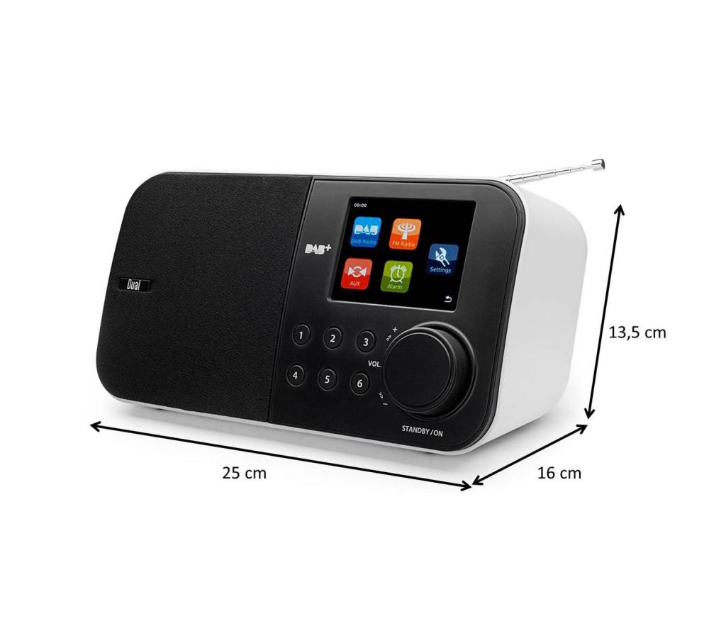 Dual DAB 50 Digitalradio (UKW/DAB(+) Tuner, Slideshow ...