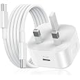 iPad Charger and Plug, 20W USB C Charger for iPad Pro and Cable 2M ...