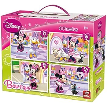 Ravensburger Disney Minnie Mouse Giant Floor Puzzle (24 Pieces): Amazon ...