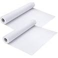 LOLYSIC 2 Rolls Drawing Paper Rolls, 44cm x 25m White Paper Rolls for ...