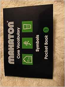 Makaton Core Vocabulary Symbols Pocket Book 1: Amazon.co.uk: Makaton: Books