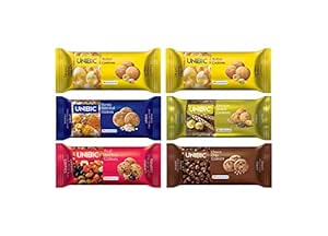 Unibic Assorted Cookies, 450g (Pack of 6): Amazon.in: Grocery & Gourmet ...